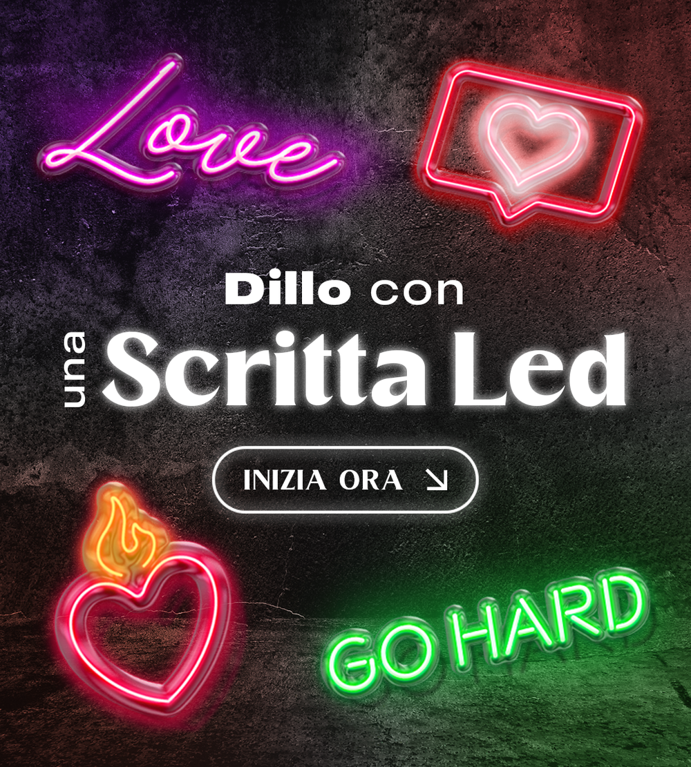 Scritte a Led Personalizzate – Scritte Led Personalizzate