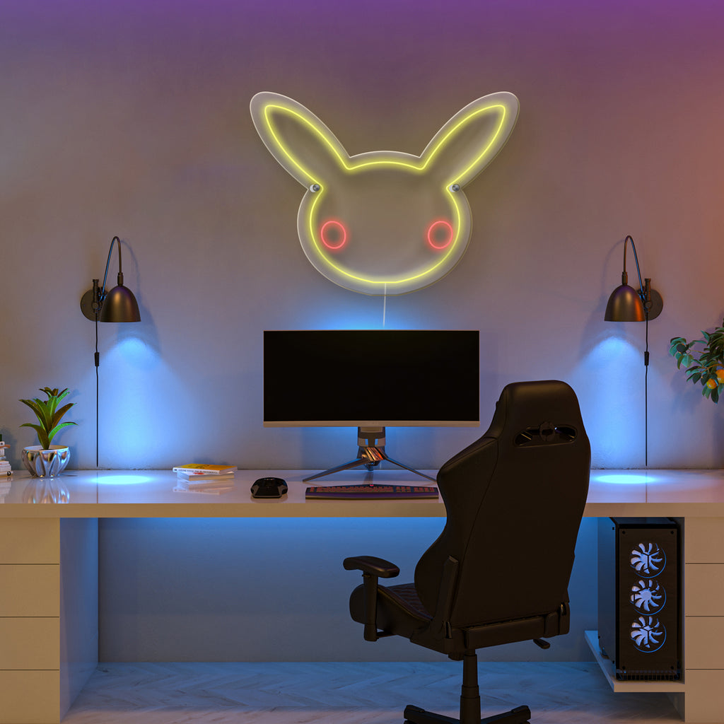 Scritta a Led Personalizzata Pikachu 2 cm 66 x 50 – Scritte Led ...